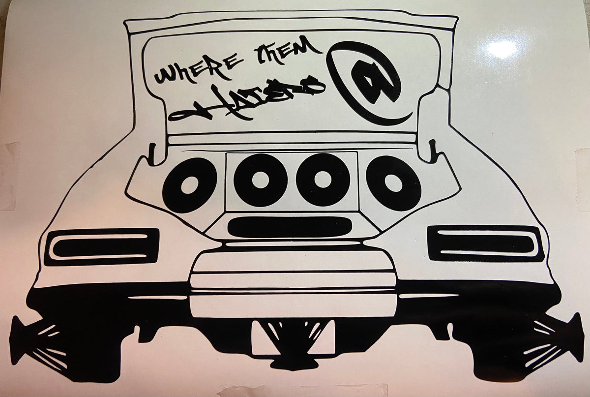 SLAB pop trunk decal – IJWBShop